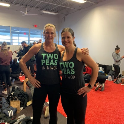 Reps & Rivals Signature American Flag and Barbell Racerback Crossfit ...