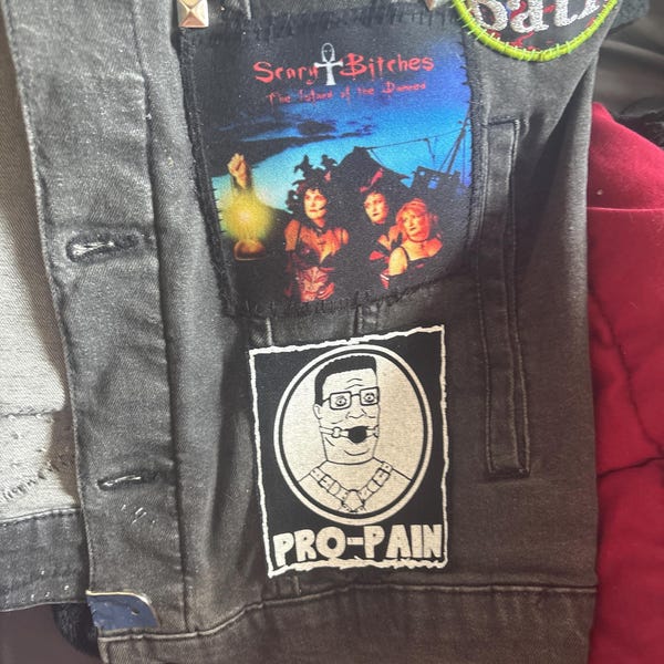 Punk Patch | Three Coffin Nails | Crust Punk | Rusty | Cloth Patch ...