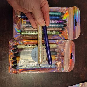 Glitter GEL Pens Inkjoy Gel Pens 0.7 Personalized Inkjoy - Etsy