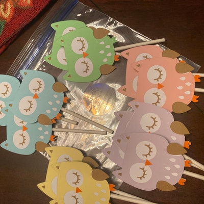 Owl Cupcake Toppers, Owl Baby Shower, Owl Birthday, Owl Party, Owl ...