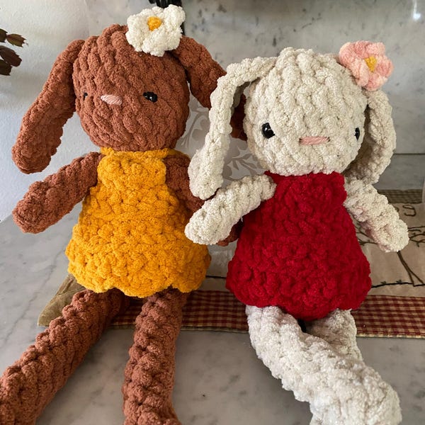 Prim Bunny + Bedtime Bundle CROCHET PATTERN (fable Collection) - Etsy