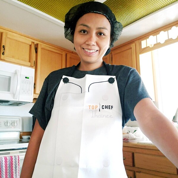 Chef Apron - Marge or Lisa Simpson Fashion | Quality Chefwear | Cooking ...