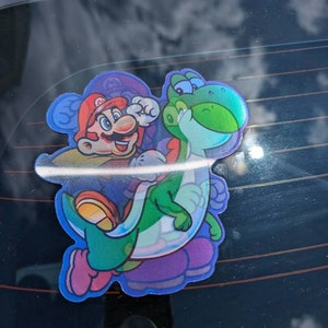 3D Lenticular Anime Sticker Decal Changing Moving Flip Motion Peeker ...