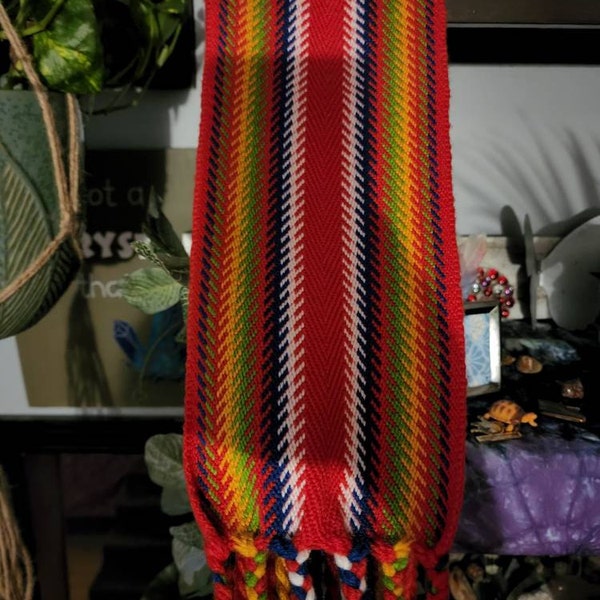 Métis Sash Louis Riel / Coventry Medium Alpaca Ceinture Fléchée Moyenne ...