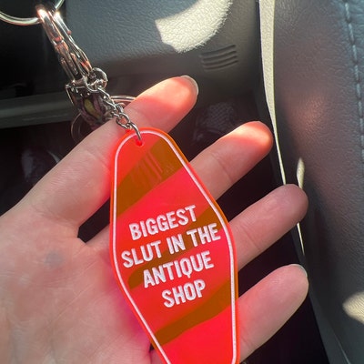 Retro Motel Keychain/funny Keychain/motel Keychain/funny - Etsy