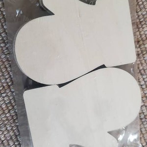 Unfinished Wooden Cutting Board Shape Cutting Board Wood Shape Wood ...