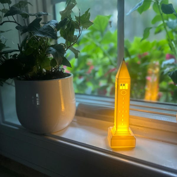 UNC Old Well Cake Topper: Tar Heels Graduation Party Decor, UNC Wedding ...