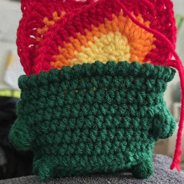 Dumpster Fire Coaster Set Crochet Pattern (digital Download) - Etsy