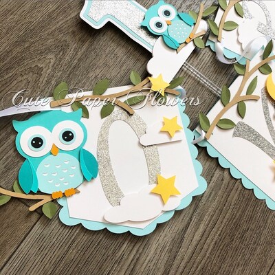 Owls Clipart 'BIRTHDAY OWLS' Clip Art. Digital Owls - Etsy