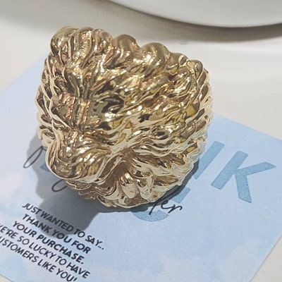 14k Gold Dragon Ring, Serpent Ring, Mythology Ring Animal Jewelry ...