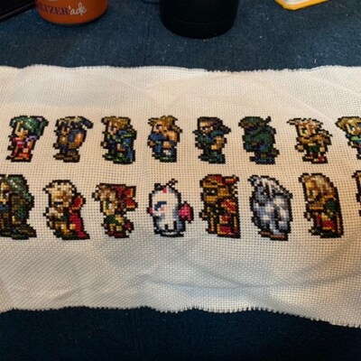 Chrono Trigger Party Cross Stitch Pattern - Etsy
