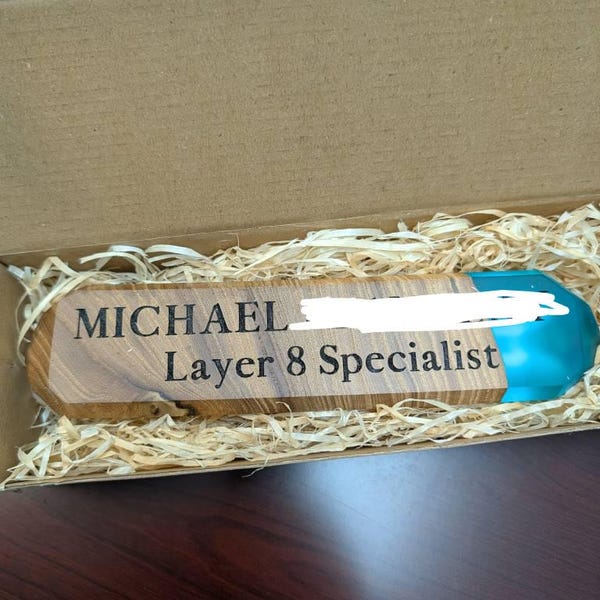 APEX – Custom Modern Award Plaque - Personalised Epoxy & Wood Trophy ...