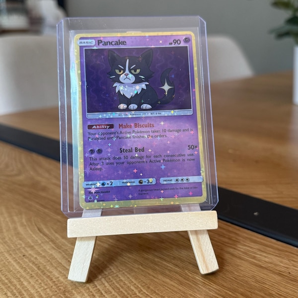 Custom Pokemon Card, Print Your Own Card, Holographic Custom Cards ...