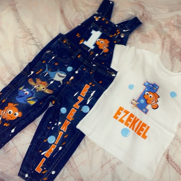 Custom Overalls-any Theme- Any Character - Etsy