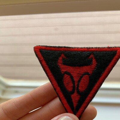 Irken Invasion Insignia Invader Zim Shiny Metallic Embroidered. - Etsy