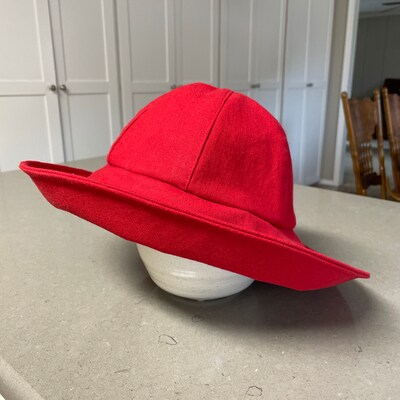 Tulip Hat Pattern Designer Rain Hat Easy Sewing - Etsy