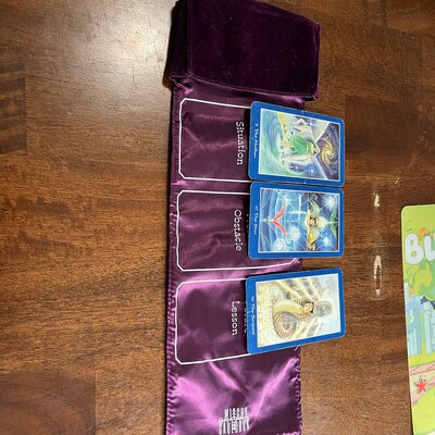 Tarot Wrap, Satin Tarot Storage and Cloth, Tarot Deck Storage Holder ...