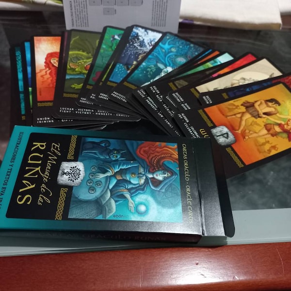 ORACLE RUNES TAROT - to Learn to Read the Runes - Text in Spanish ...