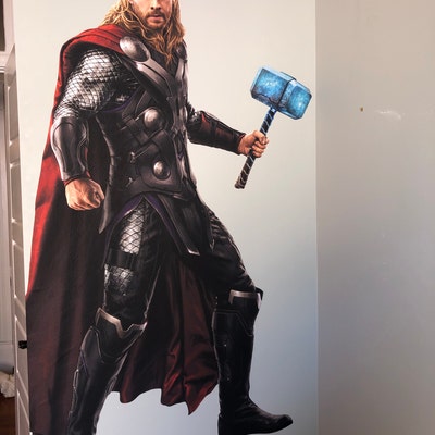 Disney Decals, Thor Wall Decal,game Room Decals, Thor Decals, Thor ...
