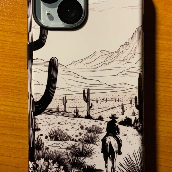 Western Cowboy Phone Case Rodeo Cover for iPhone 15 15 Plus 15 Pro Max ...