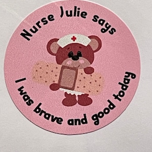 35x Bravery Award Cute Lion Brave Medical Bravery Doctor Gift Cute ...