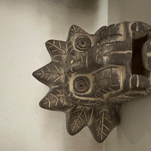 Handcrafted Clay Quetzalcoatl Head Statue Available in 3 Sizes Symbol ...