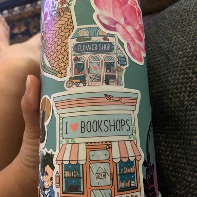 Cute 3 Kawaii Bookshop Vinyl Sticker Matches the Bookshop - Etsy
