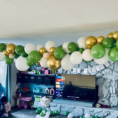 161pcs Balloon Garland Arch Kit Sage Green Gold Latex Balloons - Etsy