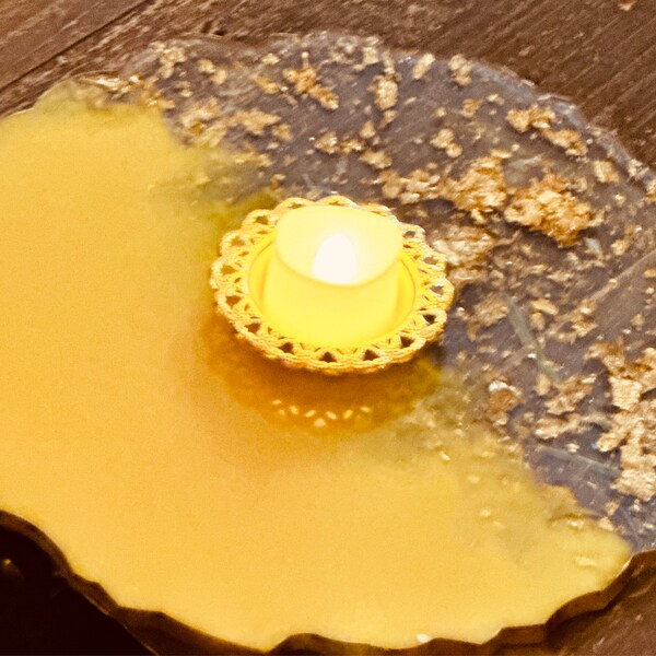 Round Custom Resin Ring Plate | Nikkah | Wedding | Personalise | Gift ...