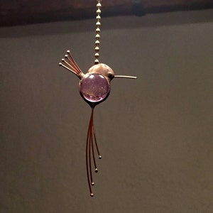 Hummingbird Fan Pull, Hummingbird Pull, Sun Catcher, Bird Pull, Home ...