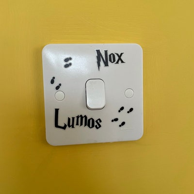 Epic Modz Lumos Nox Light Switch Vinyl Decal Sticker Child Room ...