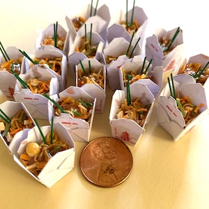 Instant Download Printable Chinese Food Container Miniature 1:12 Scale ...