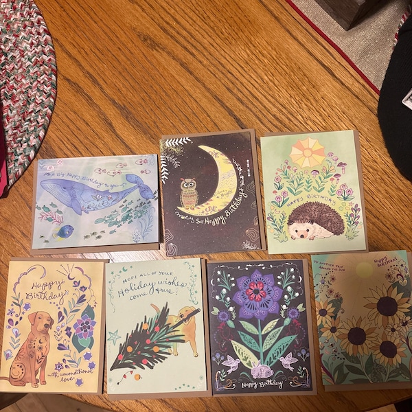 Summer Solstice Card - Happy Summer, Holiday Greeting Card, Unique ...