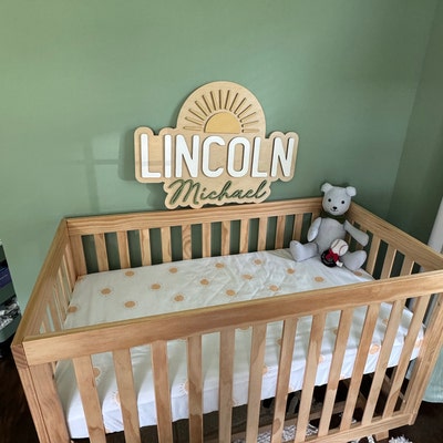 Stacked Names for Nursery, Wooden Letters, Name Sign, Nursery Letters ...