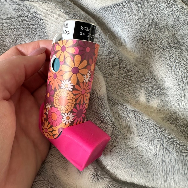 Rubber Ducks - Handmade Inhaler Case - Cover for Asthma & COPD Ventolin ...