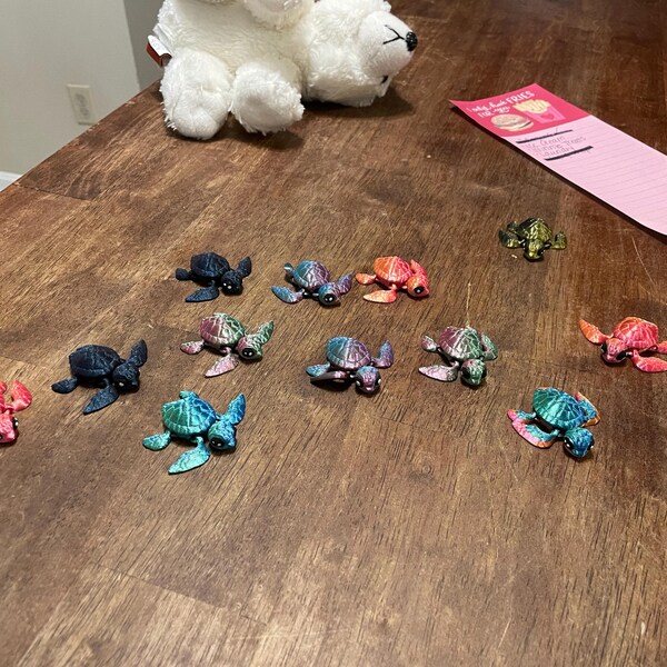 Sea Turtle, Cinderwing3d, STL File for 3D Printing, STL Print Files ...