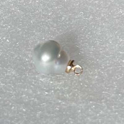 Large Pink Purple Fireball Pearls Flameball Natural Metallic Baroque ...