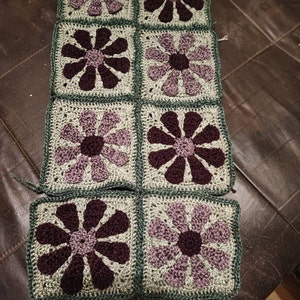 RETRO DAISY GRANNY Square | Beginner Friendly Crochet Pdf Pattern in ...