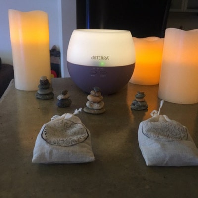 Unique Beach Stone Stack 5 Natural Ocean Rocks Zen Garden Art Sculpture ...
