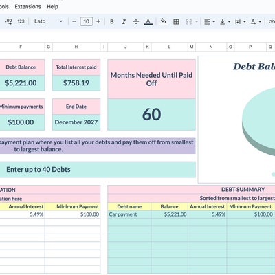 TV Show Tracker Spreadsheet Google Sheets Excel Television Series ...
