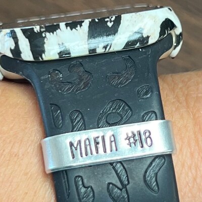 Personalized Watch Band Charm, Smart Watch Charm, Personalized Gift ...