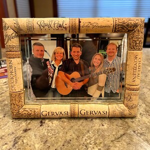 Custom Wine Cork Personalized Frame - Etsy