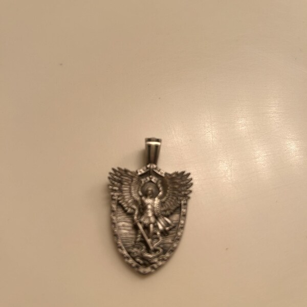 Handmade Archangel Michael Silver Ring, Personalized St. Michael Ring ...