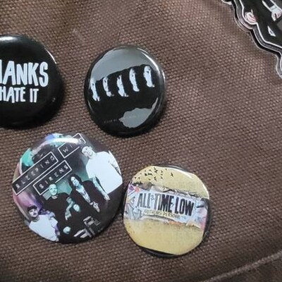 2000s Grunge, Emo Band Pins, Custom, Badges, Alternative, Punk, Music ...
