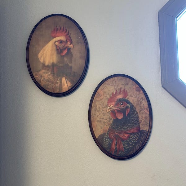Cthulhu Victorian Portrait With Hat - Vintage Style Animal Wall Art ...
