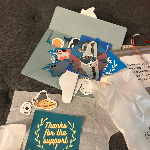 Oops! Sticker Pack 10 Stickers / Oops Stickers / Sticker Pack / Vinyl ...