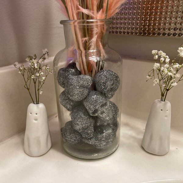 Ghost Tiny Vase / Handshaped Halloween Gift / Halloween Decor / Ghost ...