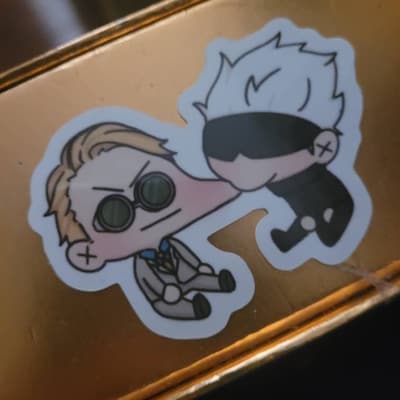 Nanami and Gojo Sticker - Etsy