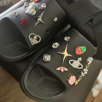 Butterfly Style Croc Charms Set for Girls Croc Pin Shoe Charm for Women ...