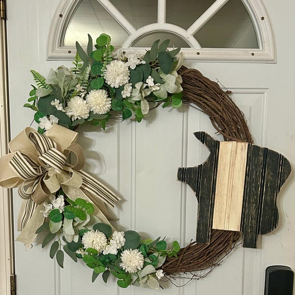 Primitive Crow Rustic Wooden Crows Folk Art Crow Set of 2 Thanksgiving ...